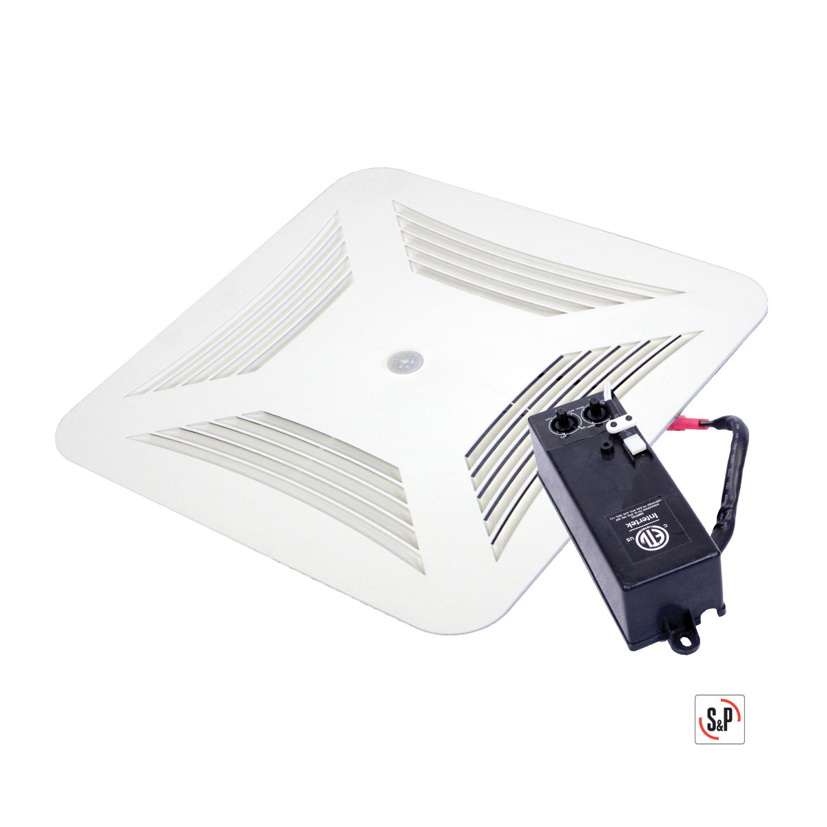 S&P Premium Choice Ceiling Mounted Exhaust Fan Motion And Humidity ...