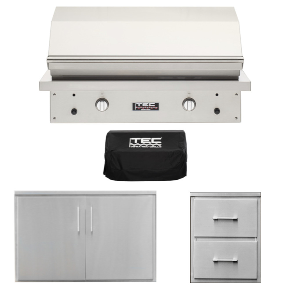 TEC Grills Patio FR 5-Piece Built-In Grill Package | HVACDirect.com