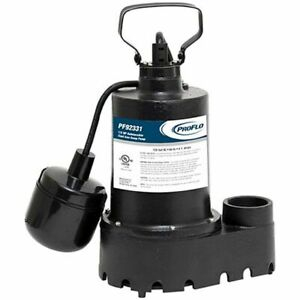 PROFLO Thermoplastic Automatic Sump Pump - PF92342 | HVACDirect.com
