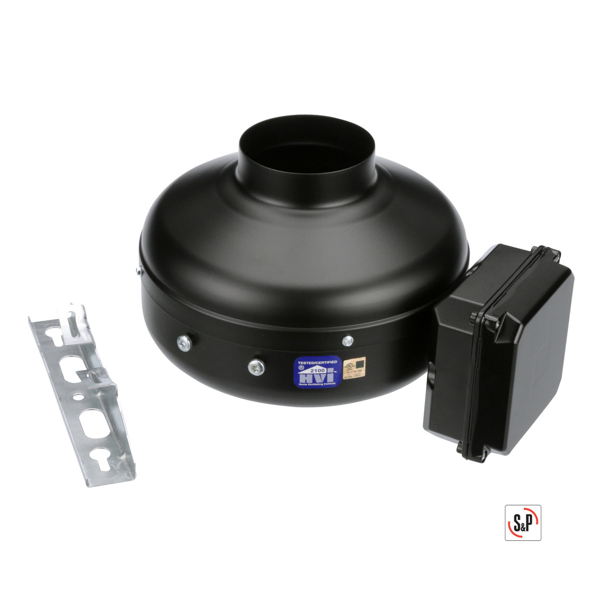 S&P 4 In Powervent Inline Exhaust Fan - PV-100X | Dryer Booster ...