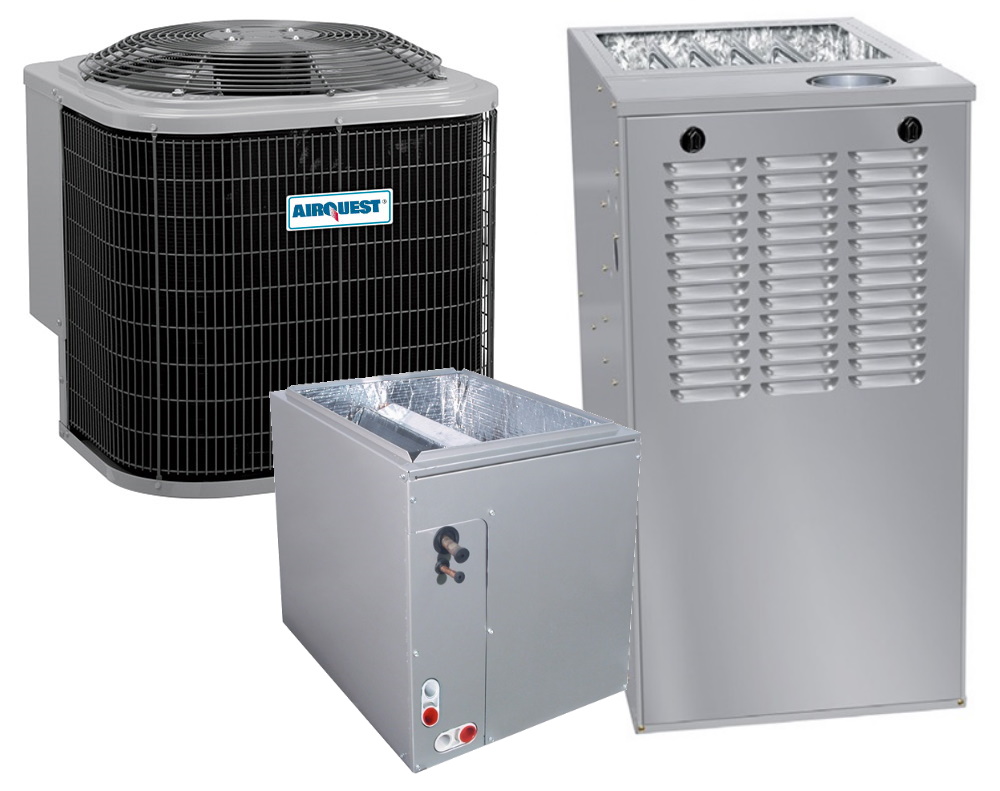 Gas Furnace and Air Conditioner System - Quick Builder | HVACDirect.com