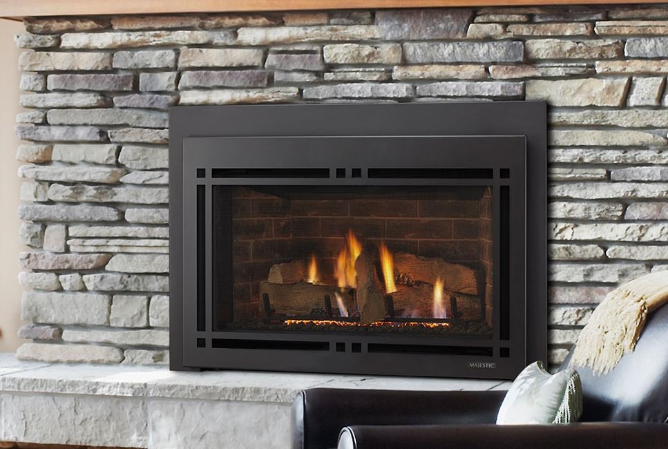 Majestic Ruby 30 Inch Gas Fireplace Insert - MDVI30I | HVACDirect.com
