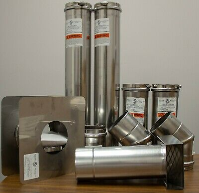 Z-Flex 4" Horizontal Unit Heater Vent Kit - THS-HUVK4 | HVACDirect.com