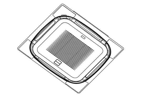 Daikin Self Cleaning Decoration Panel - BYCQ125BGW1 | HVACDirect.com
