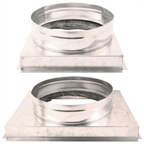 Goodman Square to Round - Horizontal - SQRPCH101 | HVACDirect.com