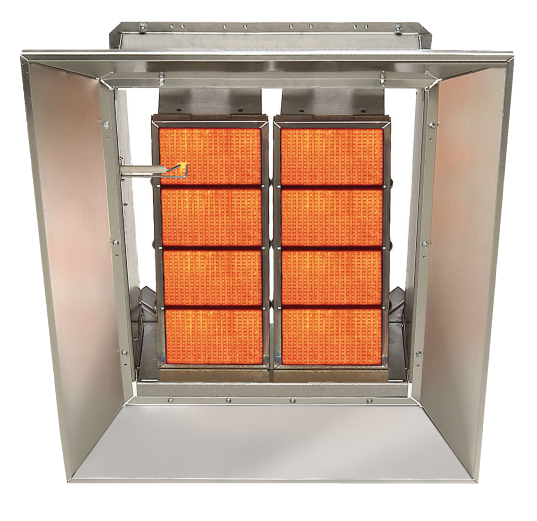 Sterling 66,000 BTU Infrared Radiant Ceramic Heater - RSD66-L1C ...