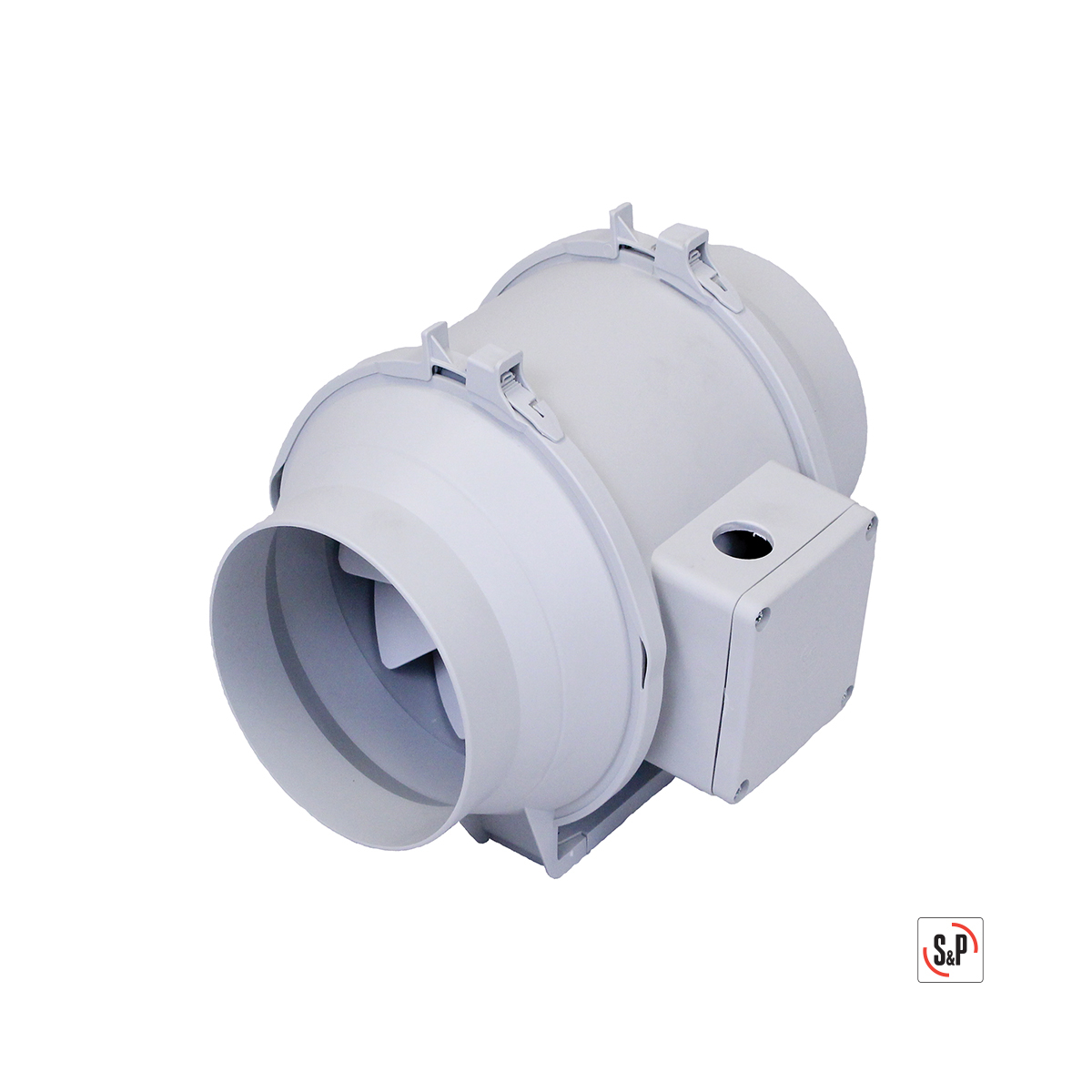 S&P 10 In TD Mixvent Inline Exhaust Fan - TD-250 | Inline Mixed Flow ...