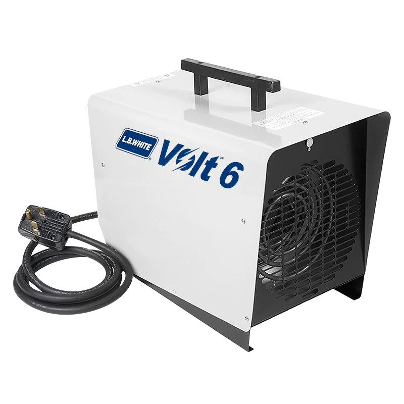 LB White Volt 6KW Electric Forced Air Portable Heater - 240 Volts ...