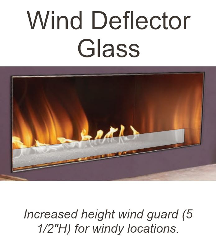 Empire Deflector Glass 60 Inch Linear Deflector Glass - WG60LT2 ...