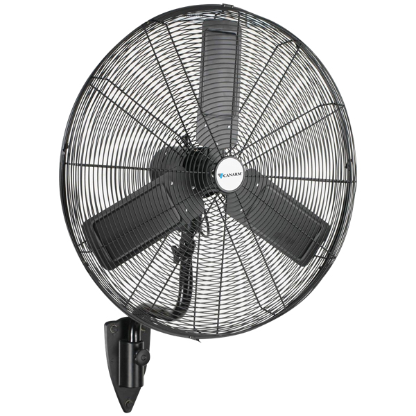Canarm Wall Mount Commercial Circulating Fan 30" - 3 Speed Dial - 10ft ...
