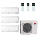 36,000 BTU Multi-Positional Mitsubishi Mini-Split Multi Zone SVZ Series - SVZ-KP36NA Air Handler ...